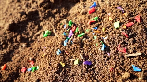 Microplastic pollution. Microplastics in... | Stock Video | Pond5