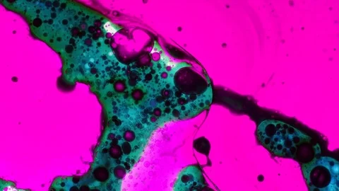 Microscopic Patterns of Colors and Paint... | Stock Video | Pond5