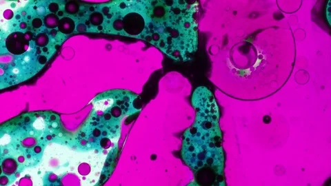 Microscopic Patterns of Colors and Paint... | Stock Video | Pond5