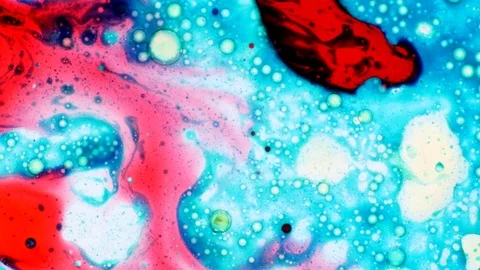 Microscopic Patterns of Colors and Paint... | Stock Video | Pond5
