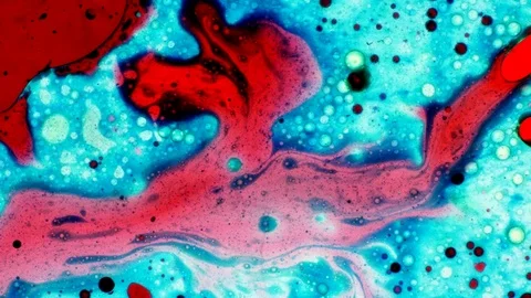 Microscopic Patterns of Colors and Paint... | Stock Video | Pond5