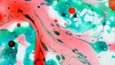 Microscopic Patterns of Colors and Paint... | Stock Video | Pond5