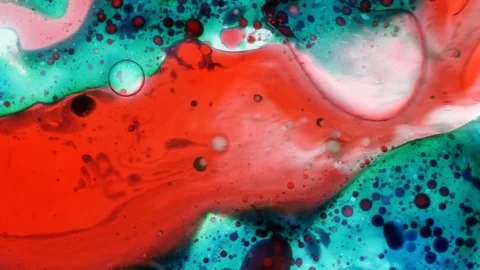 Microscopic Patterns of Colors and Paint... | Stock Video | Pond5