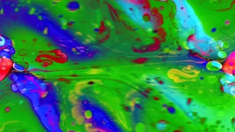 Microscopic Patterns of Colors and Paint... | Stock Video | Pond5