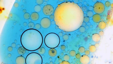 Microscopic Patterns of Colors and Paint... | Stock Video | Pond5