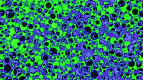 Microscopic Patterns of Colors and Paint... | Stock Video | Pond5