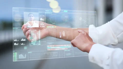 Microship implant in woman arm fingerpri... | Stock Video | Pond5