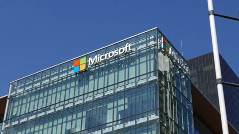Microsoft Headquarters Stock Video Footage | Royalty Free Microsoft ...