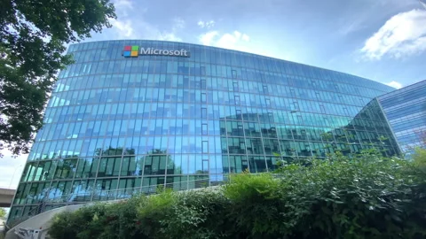 Corporate Headquarters Microsoft Stock Video Footage | Royalty Free ...