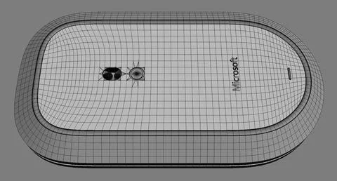 Microsoft Modern Mouse ~ 3D Model #91002676 | Pond5