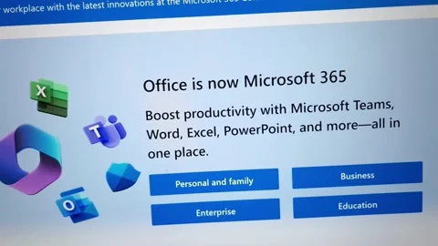 Microsoft Office 365 Stock Video Footage | Royalty Free Microsoft ...