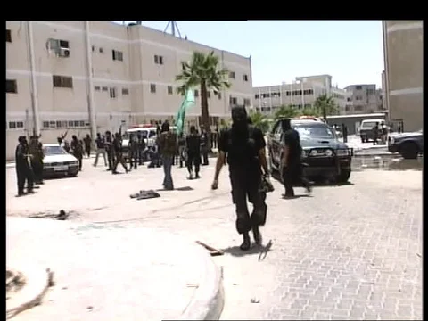 MIDDLE EAST: Hamas captures major Fatah ... | Stock Video | Pond5
