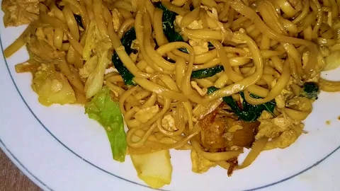 Mie goreng Jawa, traditional javanese fr... | Stock Video | Pond5