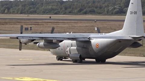 Military Aircraft Engine Shutdown | Stock Video | Pond5