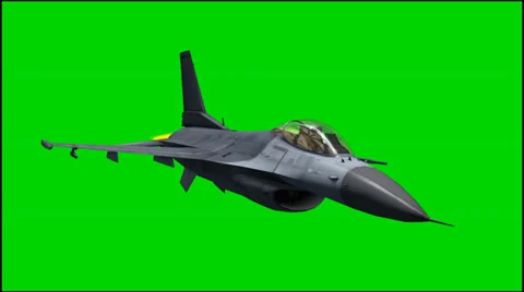 Green Screen Fighter Jets Stock Video Footage | Royalty Free Green ...