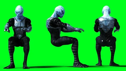 Military alien animation. Phisical, moti... | Stock Video | Pond5