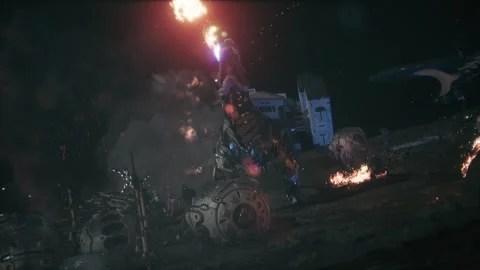 Military astronauts take on the T-REX mo... | Stock Video | Pond5