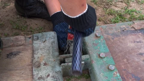 Military cadets lay army collapsible-mod... | Stock Video | Pond5