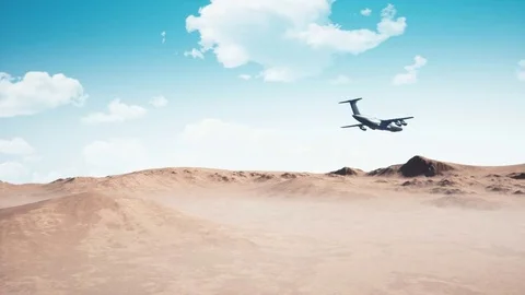 Military Cargo Plane Stock Footage ~ Royalty Free Stock Videos | Pond5