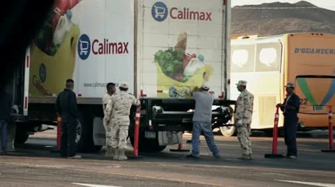 Border Checkpoint Stock Footage ~ Royalty Free Stock Videos | Pond5