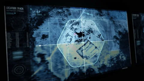 Military Desert Location Target Track Vi... | Stock Video | Pond5