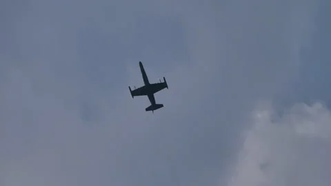 Military jet airplane rise vertically an... | Stock Video | Pond5