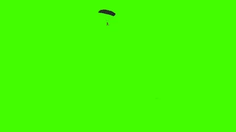 Skydiver Green Screen Stock Video Footage | Royalty Free Skydiver Green ...