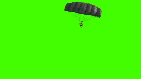 Skydiver Green Screen Stock Video Footage | Royalty Free Skydiver Green ...