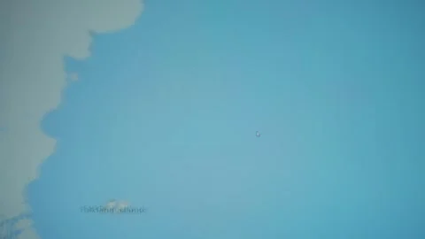 Military ship tracking on world map onli... | Stock Video | Pond5