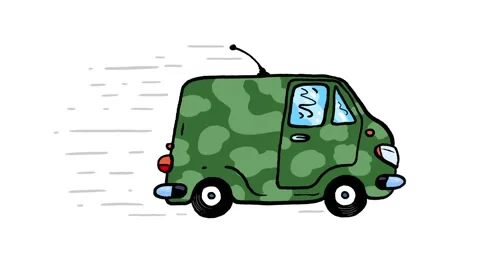 Military Vehicle Icons Stock Footage ~ Royalty Free Stock Videos | Pond5