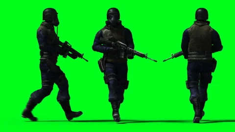 Military soldier animation. Phisical, mo... | Stock Video | Pond5