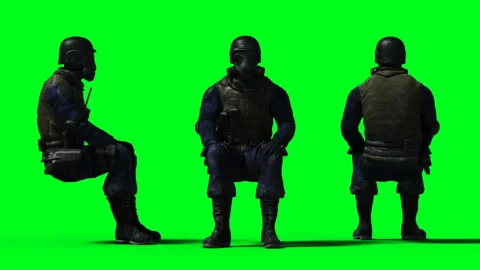 Military soldier animation. Phisical, mo... | Stock Video | Pond5
