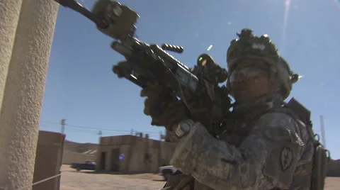 Us Soldier Stock Footage ~ Royalty Free Stock Videos | Pond5