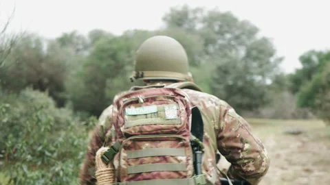 Military Running Stock Video Footage | Royalty Free Military Running ...