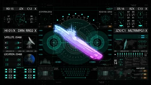 Military Hud Stock Footage ~ Royalty Free Stock Videos | Pond5