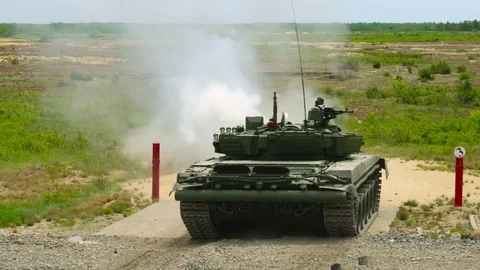 Tank Firing Stock Video Footage | Royalty Free Tank Firing Videos | Pond5