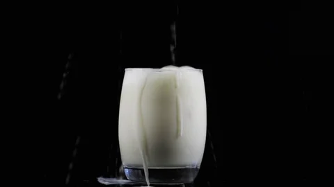 Milk Spill Stock Video Footage | Royalty Free Milk Spill Videos | Pond5