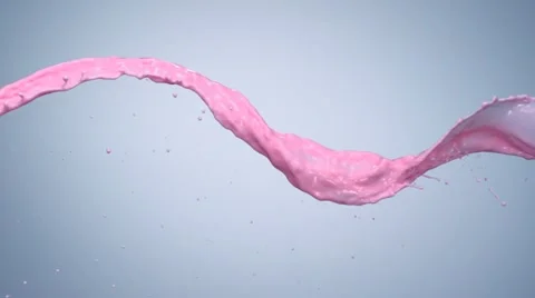 Pink Splash Stock Footage ~ Royalty Free Stock Videos | Pond5