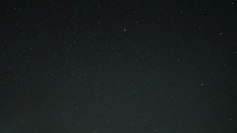 Milky Way and Stars Moving Across the Ni... | Stock Video | Pond5