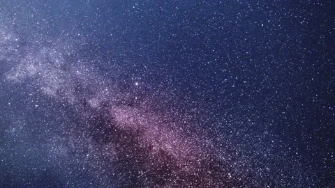 milky way animation. galaxy nebula in th... | Stock Video | Pond5