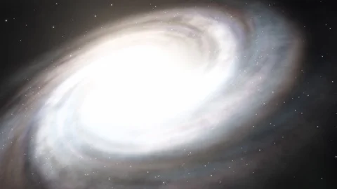 Milky Way Galaxy Animation | 3D Galaxy A... | Stock Video | Pond5
