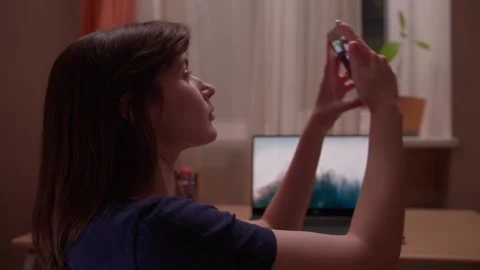 Girl Photo Home Stock Videos – Royalty-Free HD & 4K Videos | Pond5