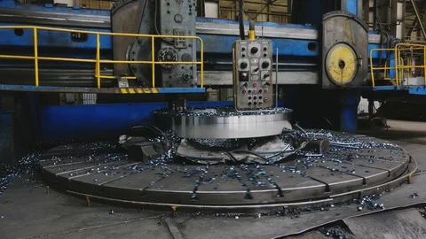 Milling machine cutting the sample part.... | Stock Video | Pond5
