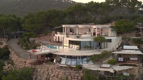 Millionaire life wealth rich villa islan... | Stock Video | Pond5