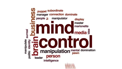 Mind control animated word cloud, text d... | Stock Video | Pond5
