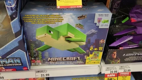 Minecraft Turtle Tortoise Pixel Art Reta... | Stock Video | Pond5