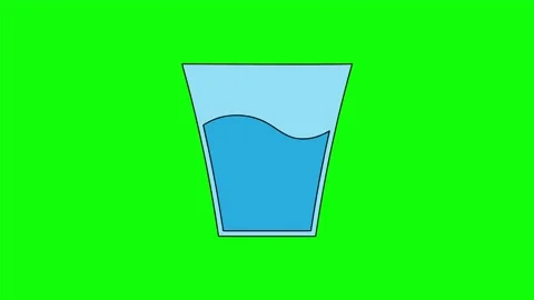 mineral water green screen animation. ch... | Stock Video | Pond5