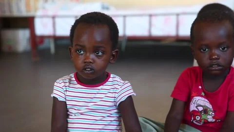 Mingi children rescued in omo child foun... | Stock Video | Pond5