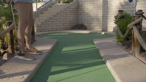 Mini Golf Stock Video Footage | Royalty Free Mini Golf Videos | Pond5