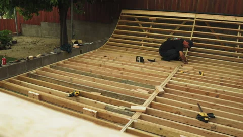 Mini Ramp Construction, Skater Working o... | Stock Video | Pond5